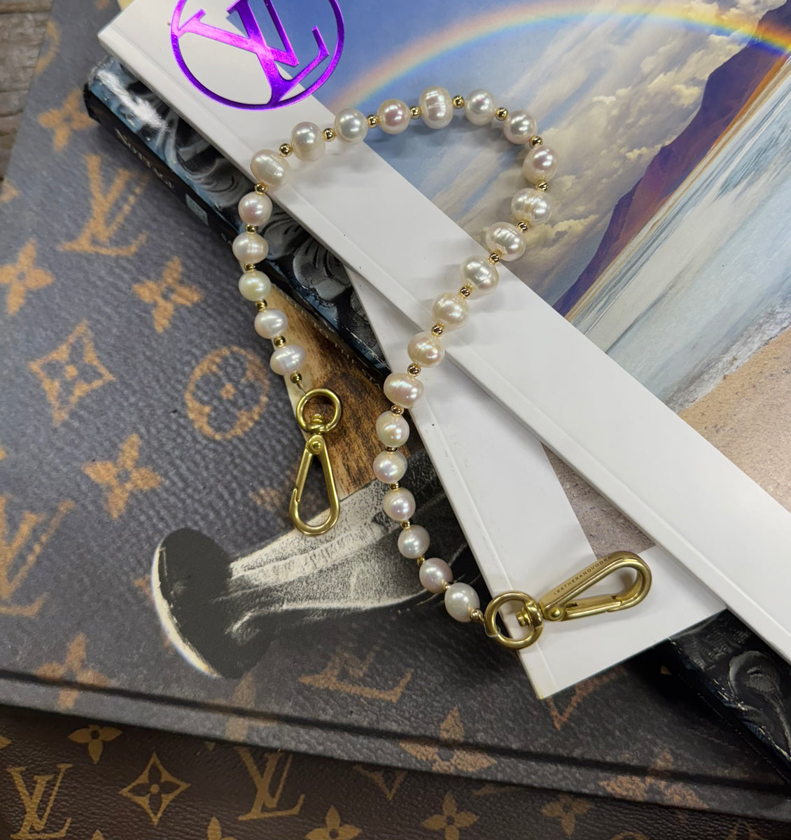 LAV x JForks Pearl Beaded Single Chain – Leatherandvodka